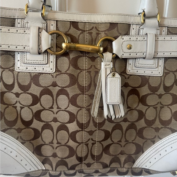 Coach | Bags | Coach Hampton Signature Jacquard Hampton | Poshmark